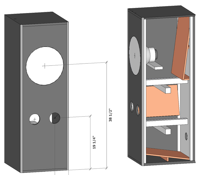 Alec Lansing 604 Studio Monitors